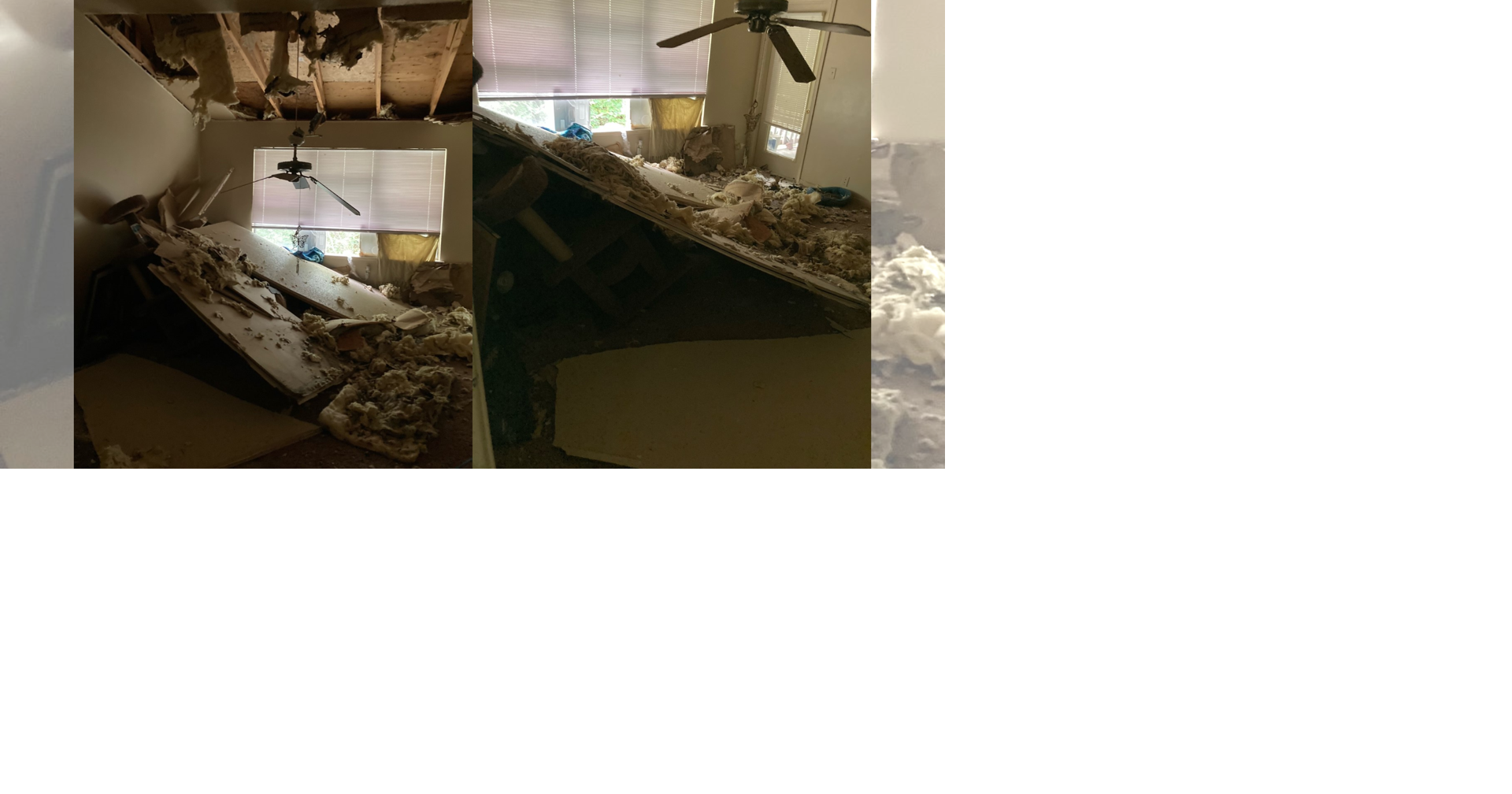 Ceiling collapse at Memphis apartment causes headaches for tenant ...