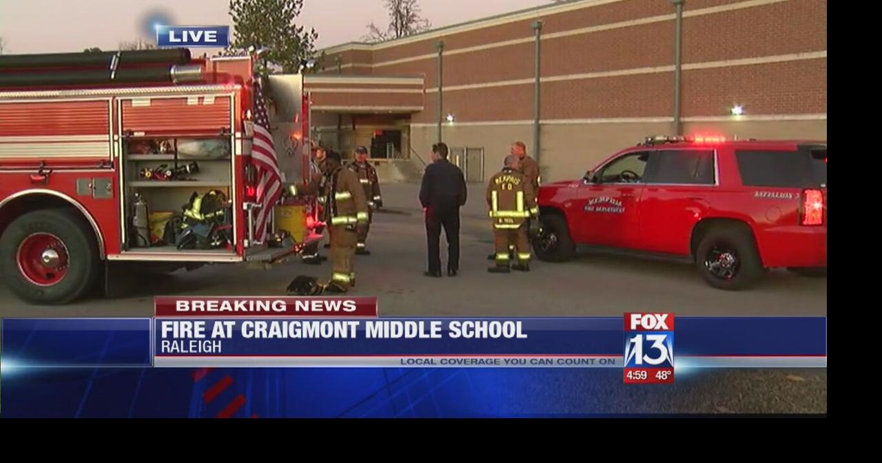 Fire at Craigmont Middle School in band room | News | fox13memphis.com