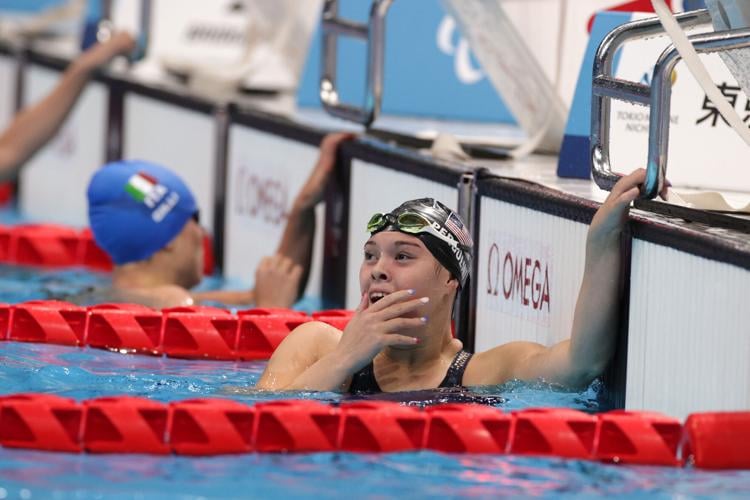 Photos: Swimmer Gia Pergolini wins Paralympic gold, breaks world record ...