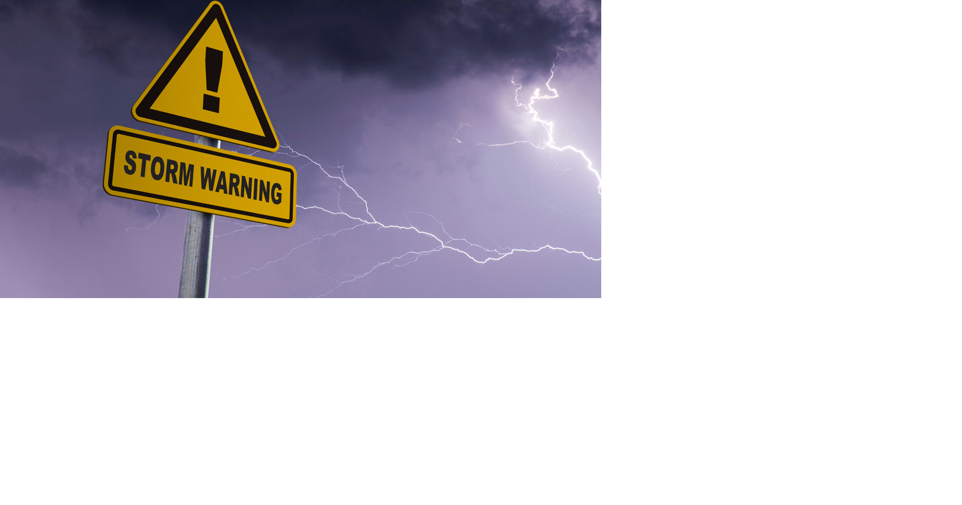 Severe Thunderstorm Warning issued for much of the area: National ...