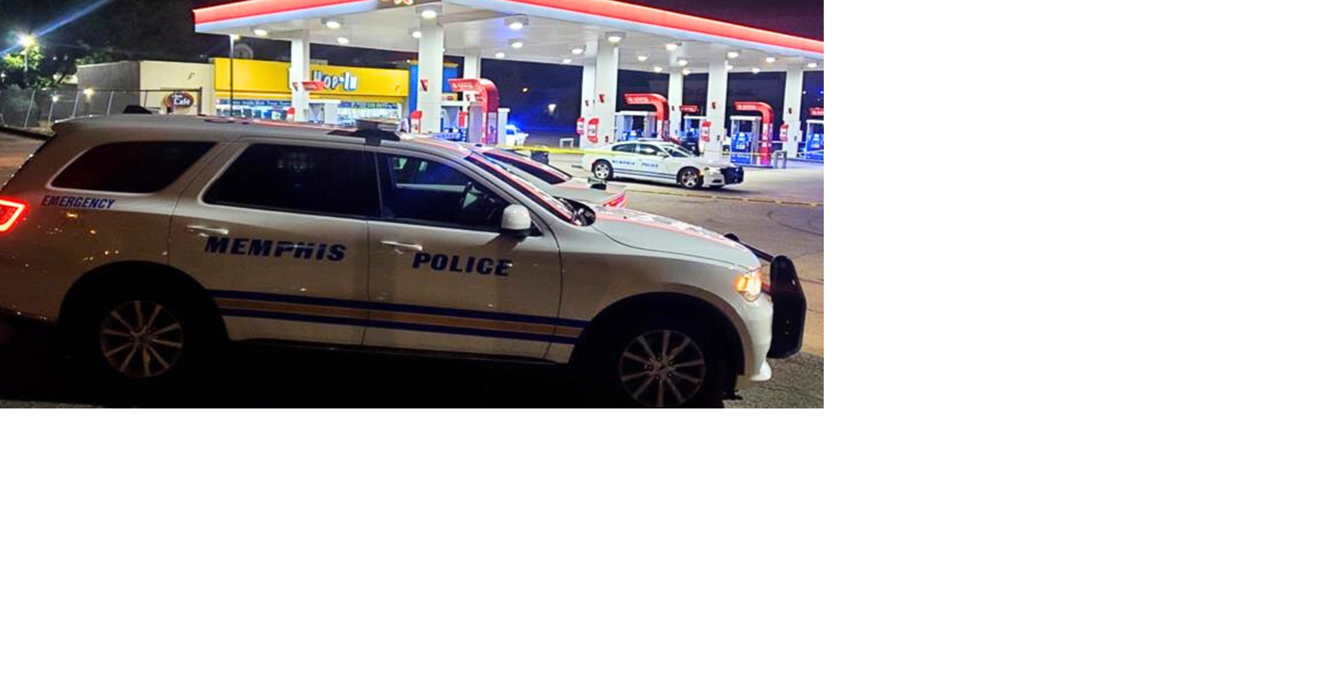Police scene at medical district exxon | | fox13memphis.com