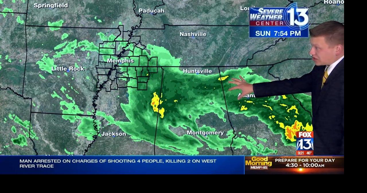 WATCH: Rain, rain to go away overnight, making way for abundant ...