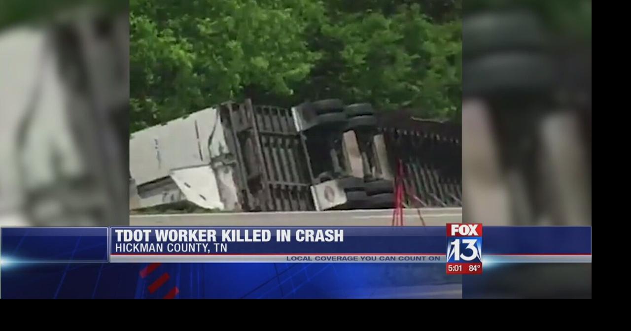 TDOT worker killed in crash on I-40 | News | fox13memphis.com