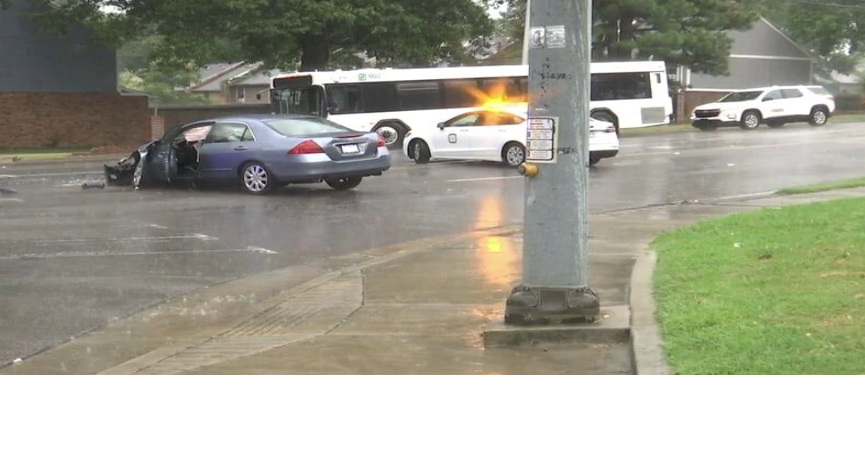 Crash with MATA bus sends four people to hospital | News | fox13memphis.com