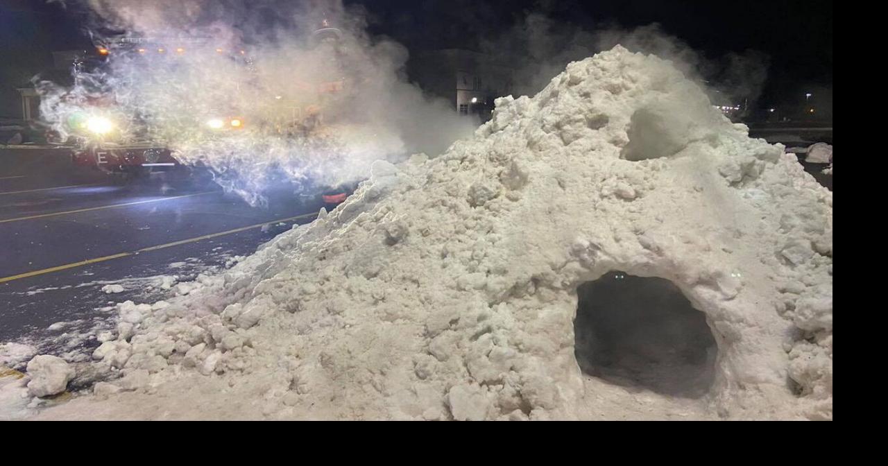 Virginia firefighters extinguish ‘single-story’ igloo fire | Trending ...