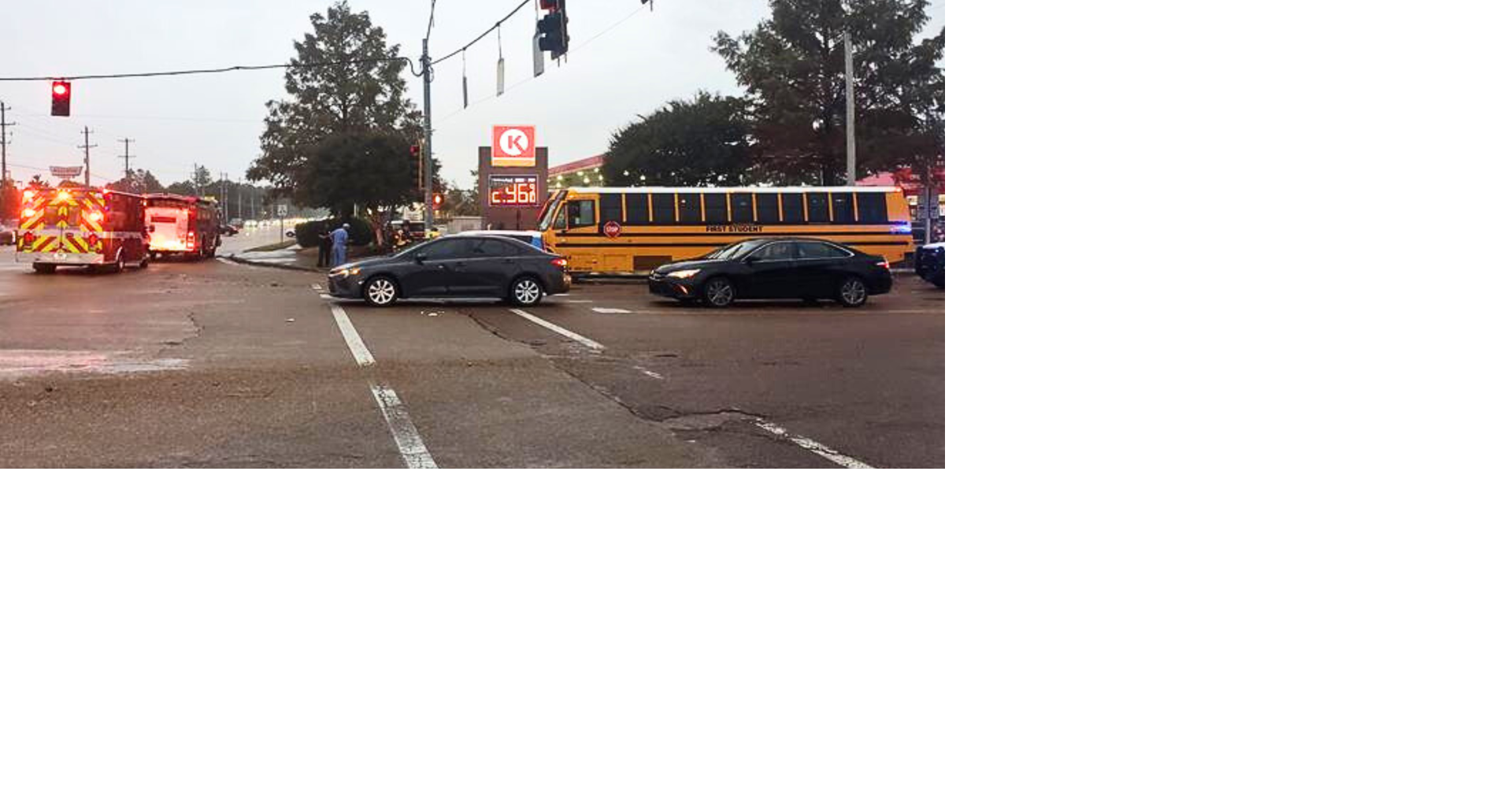 Driver injured after school bus crash, sheriff's office says | News ...