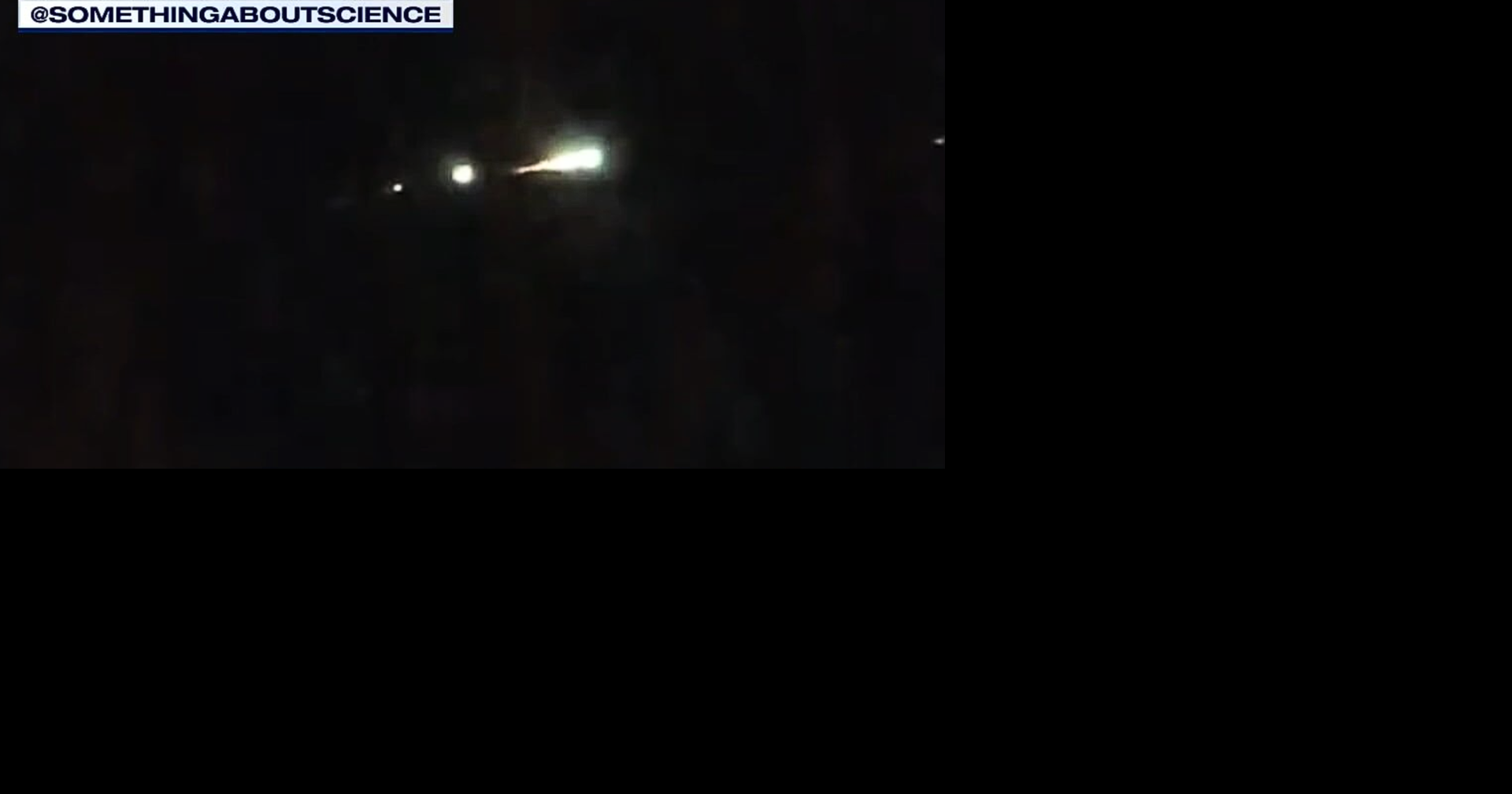 WATCH: Night sky erupts as brilliant fireball blazes across the Mid ...