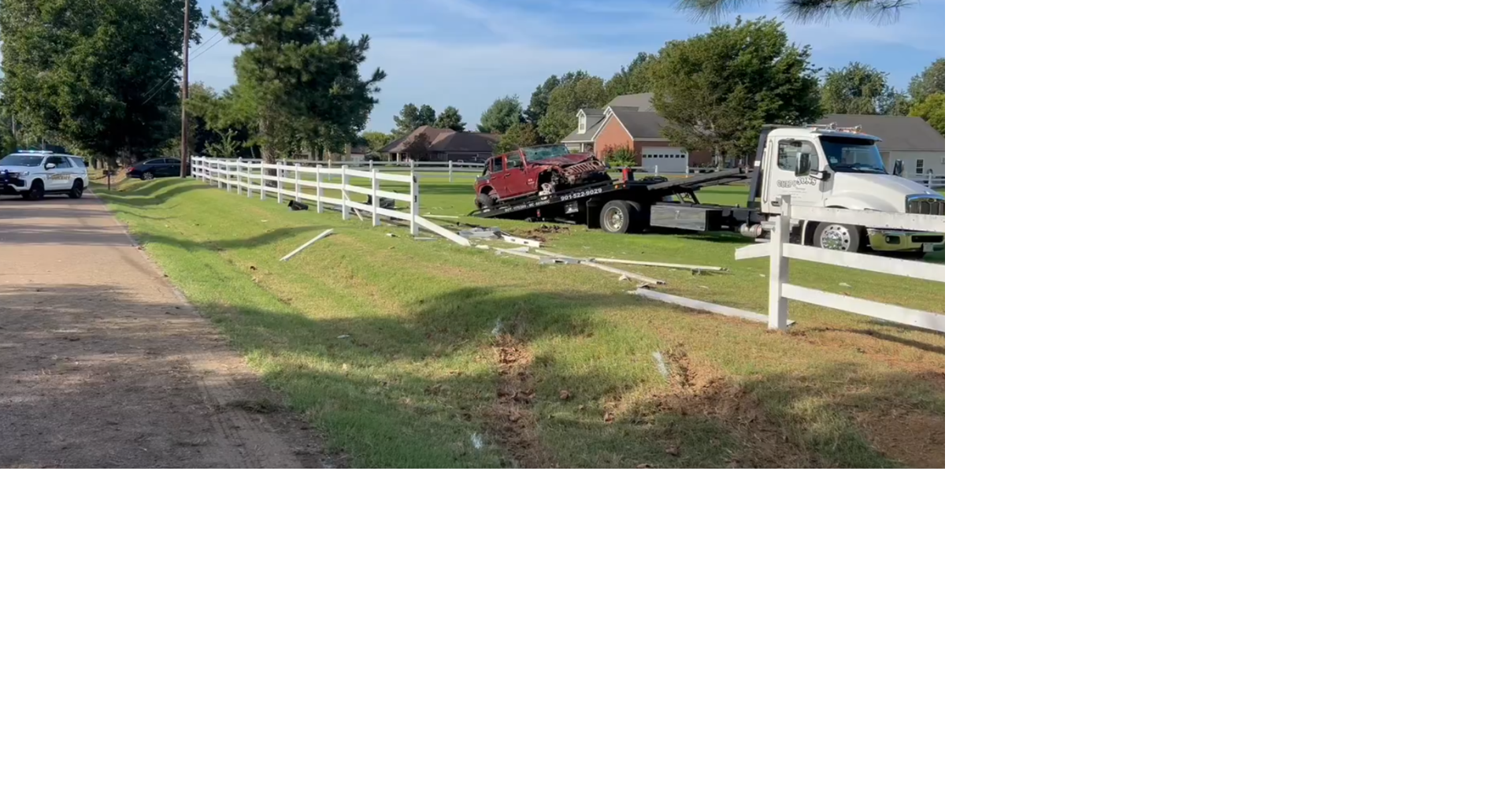 Man thrown from Jeep after crashing through fence, SCSO says | News ...