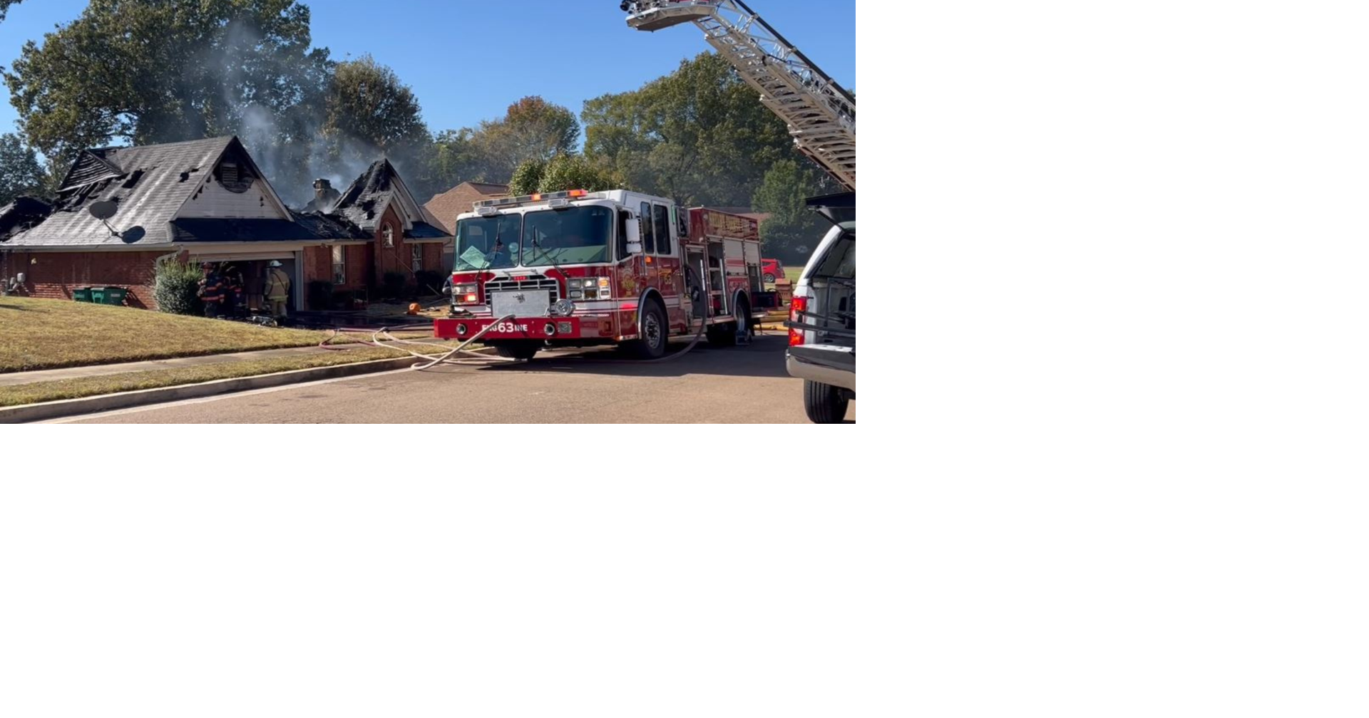 PHOTOS: Firefighters battle house fire in Southeast Shelby County ...