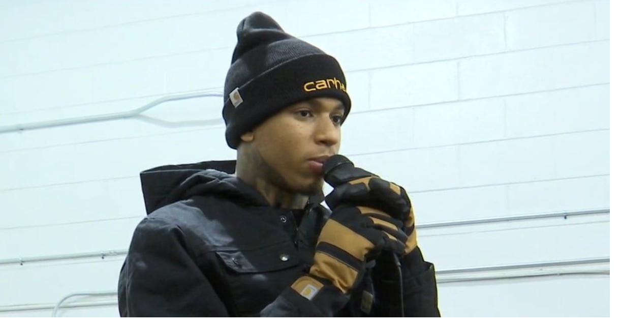 Memphis rapper NLE Choppa hands out toys to 300 families | News ...