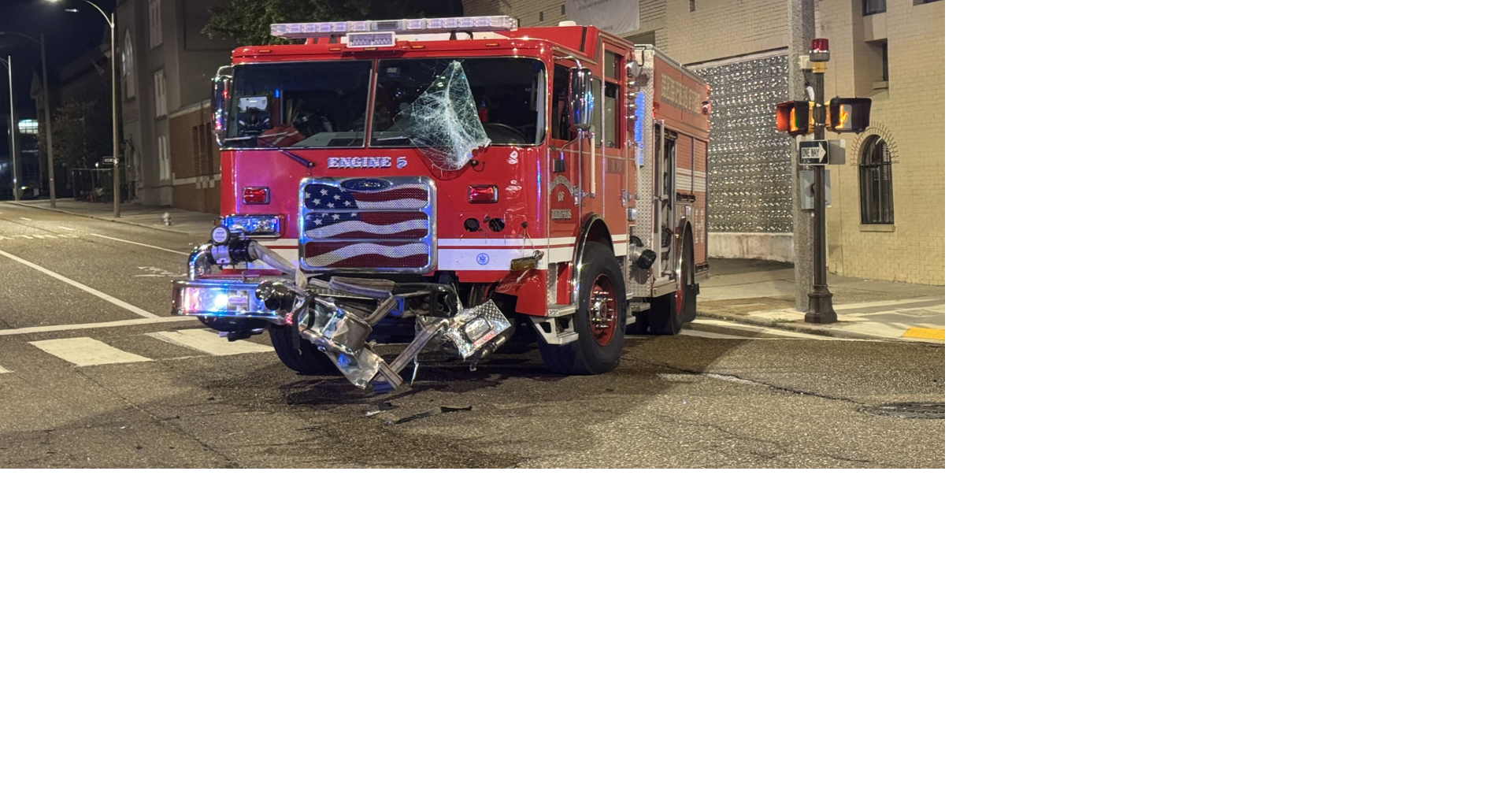 Two fire engines crash Downtown, MPD says | News | fox13memphis.com