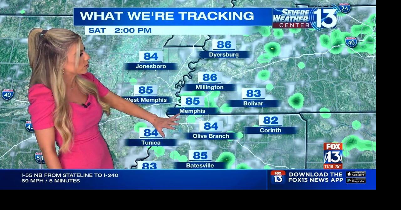 WATCH: Heat relief continues this weekend with spotty showers, cooler ...