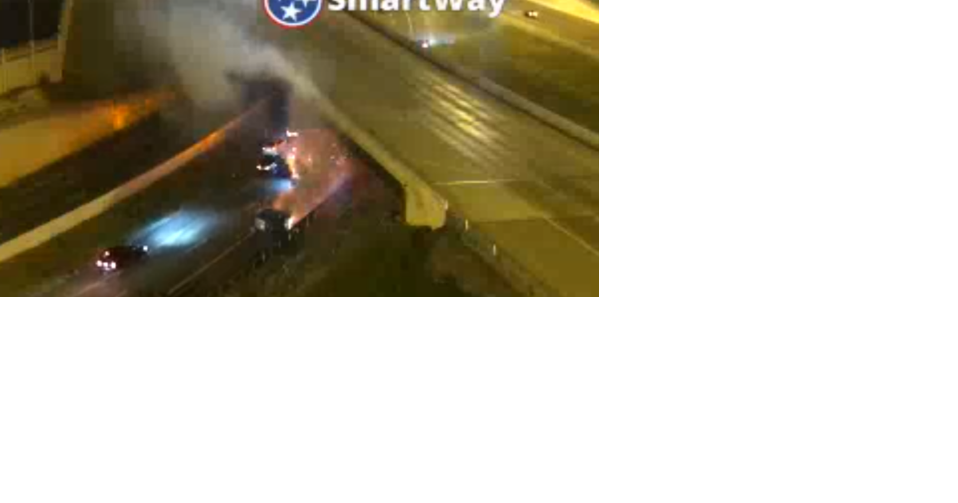 Vehicle on fire shuts down part of I-40, TDOT says | News ...