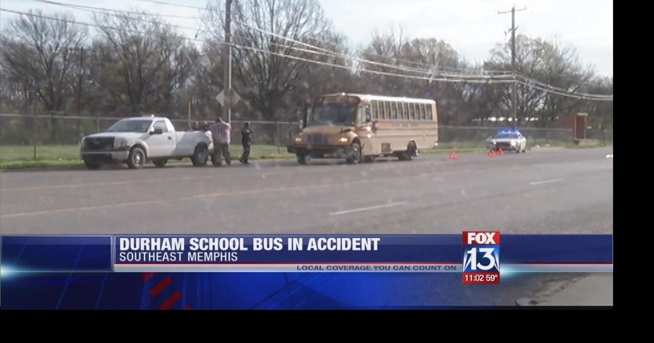 Durham school bus in an accident | News | fox13memphis.com