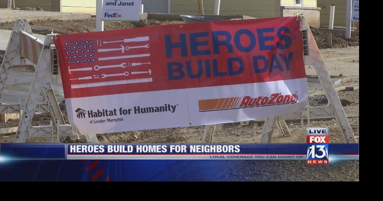 AutoZone teams up to help build homes in Memphis neighborhood | News ...