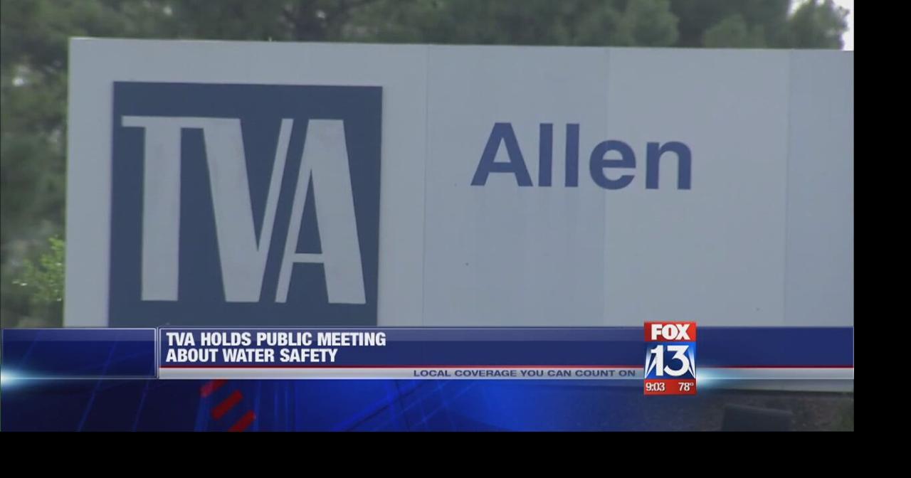 TVA holds public meeting about water safety issues | News ...