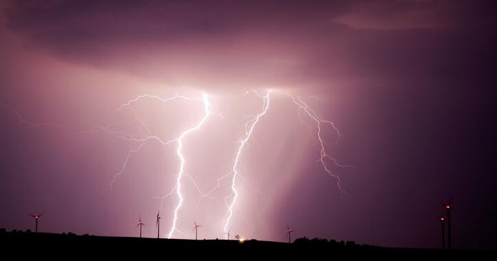 Lightning strike strips bark off tree in Mississippi | Trending ...