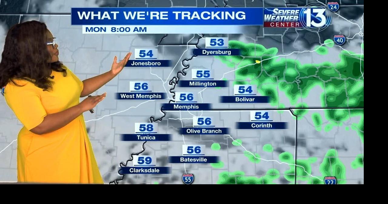 WATCH: Late rain early Monday morning with climbing temperatures ...