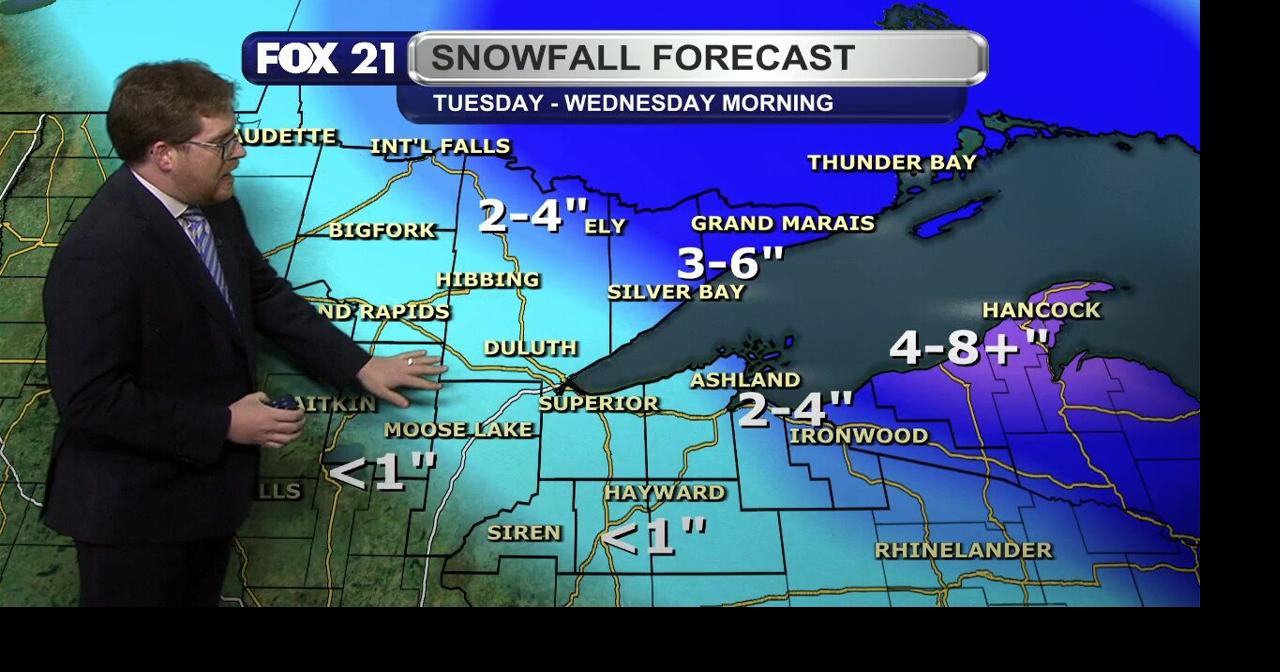Monday Evening Northland Forecast: 1/27/2025 | Weather | fox21online.com