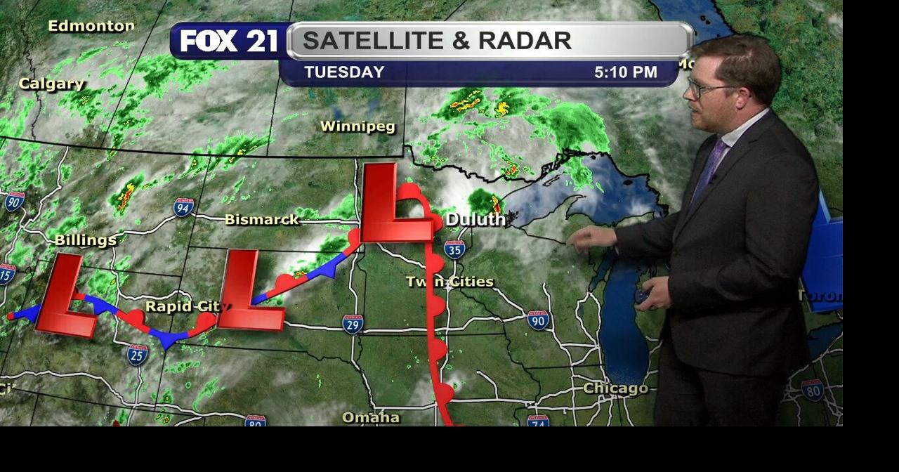 Tuesday Evening Northland Forecast: 7/22/2025 | Weather | fox21online.com