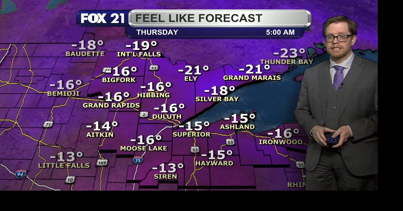 Wednesday Evening Northland Forecast: 12/3/2025 | Weather | fox21online.com