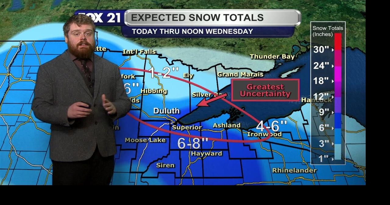 Tuesday Morning Northland Forecast: 12/9/2025 | Weather | fox21online.com