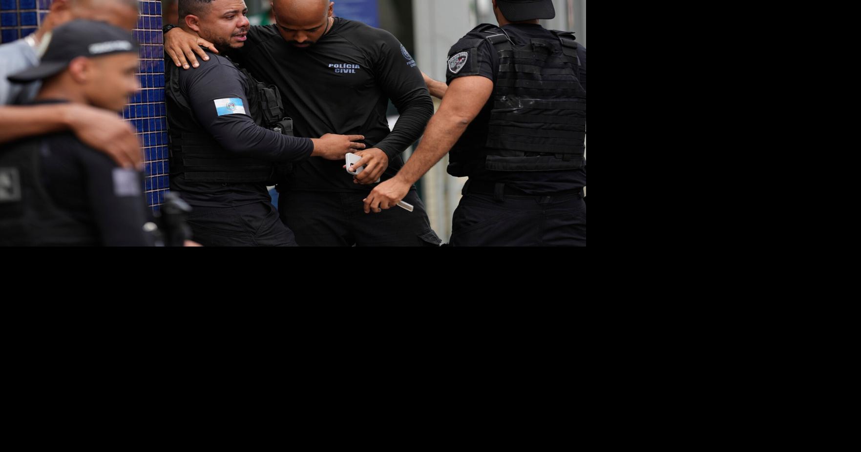 Huge Brazilian raid on Rio gang leaves at least 60 people dead and 81 ...