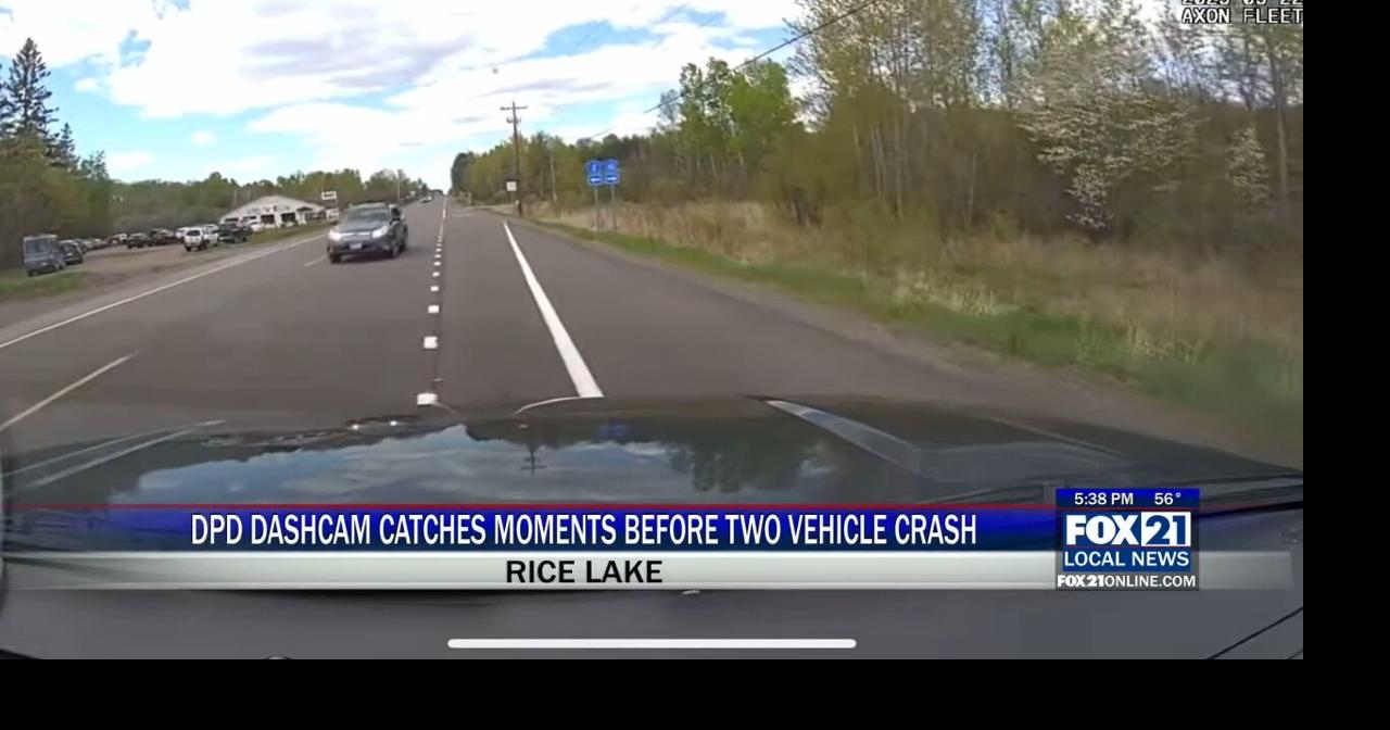 DPD Dashcam Catches Moments Before Two Vehicle Crash | News ...