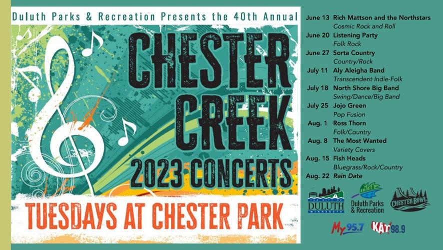 Duluth Parks And Recreation Announces Chester Creek Concert Series ...