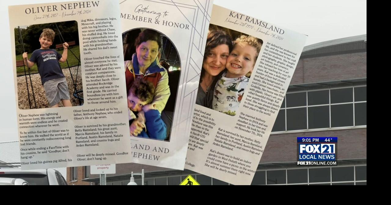 Memorial Ceremony for LSC Art Prof & Son | Homepage | fox21online.com
