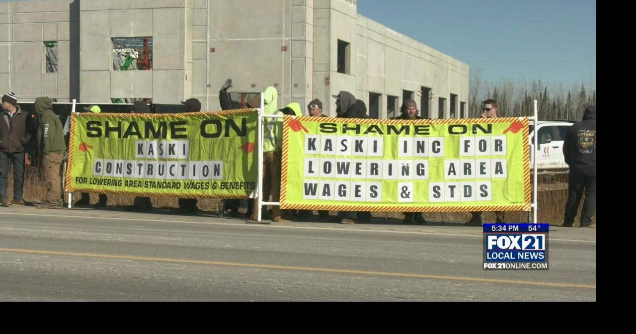 Iron Workers 512 Holding Informational Banner in Response to Kaski INC ...