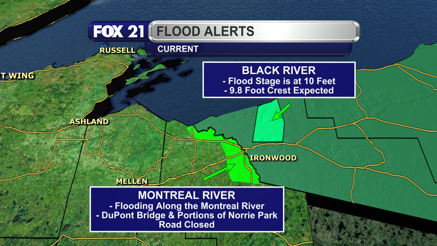 Scattered showers & storms today, with persistent fog by Lake Superior ...