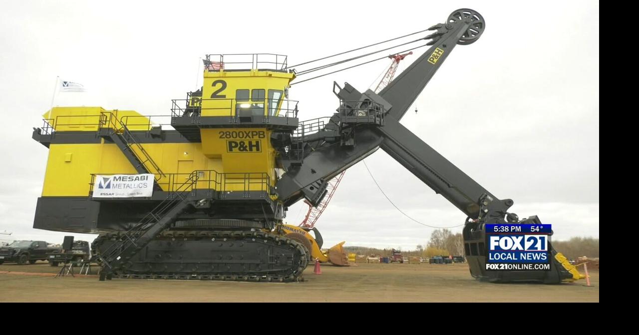 Mesabi Metallics introduces 2800 Komatsu Rope Shovel to their fleet ...