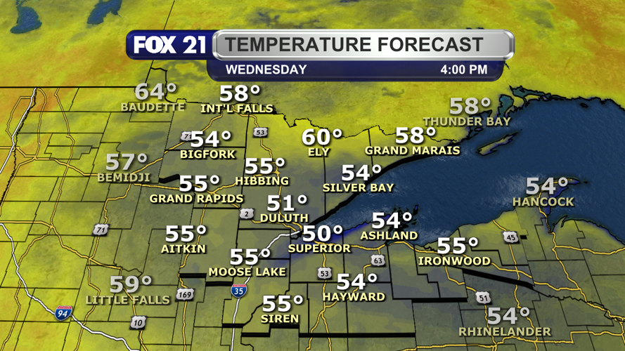Storm system bringing cool, wet, and breezy conditions for Wednesday ...