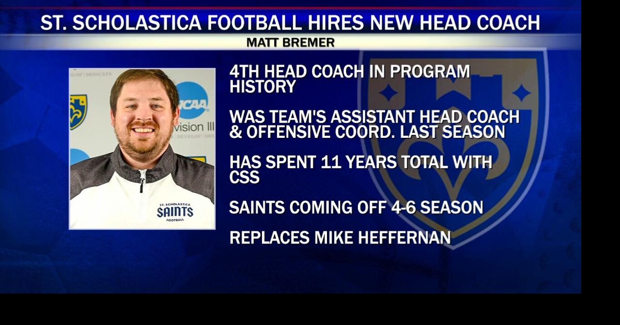 St. Scholastica Names Matt Bremer as New Head Football Coach | College ...