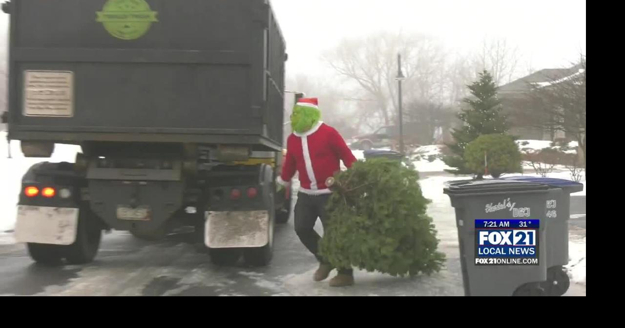 Grinch spotted picking up trees with Twin Ports Trailer Trash | News ...