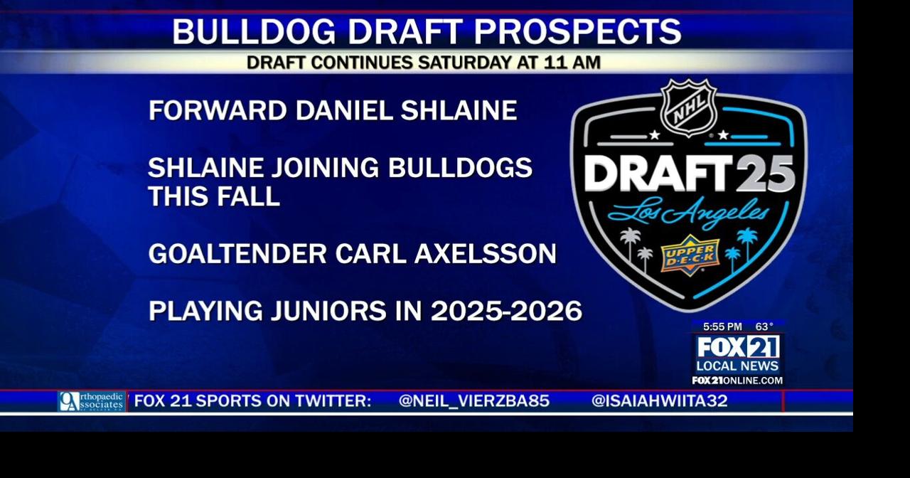 Local Hockey Products Reyelts & Hanson Keeping Eye on NHL Draft ...