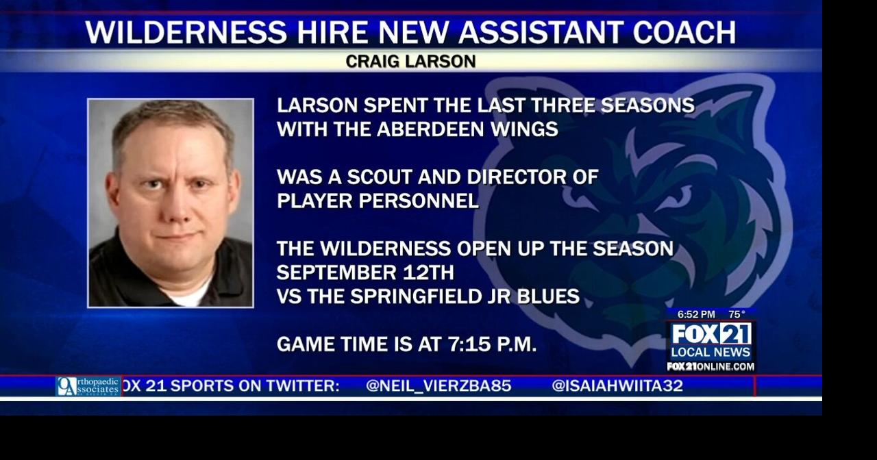 Minnesota Wilderness Hires Craig Larson as Next Assistant Coach ...