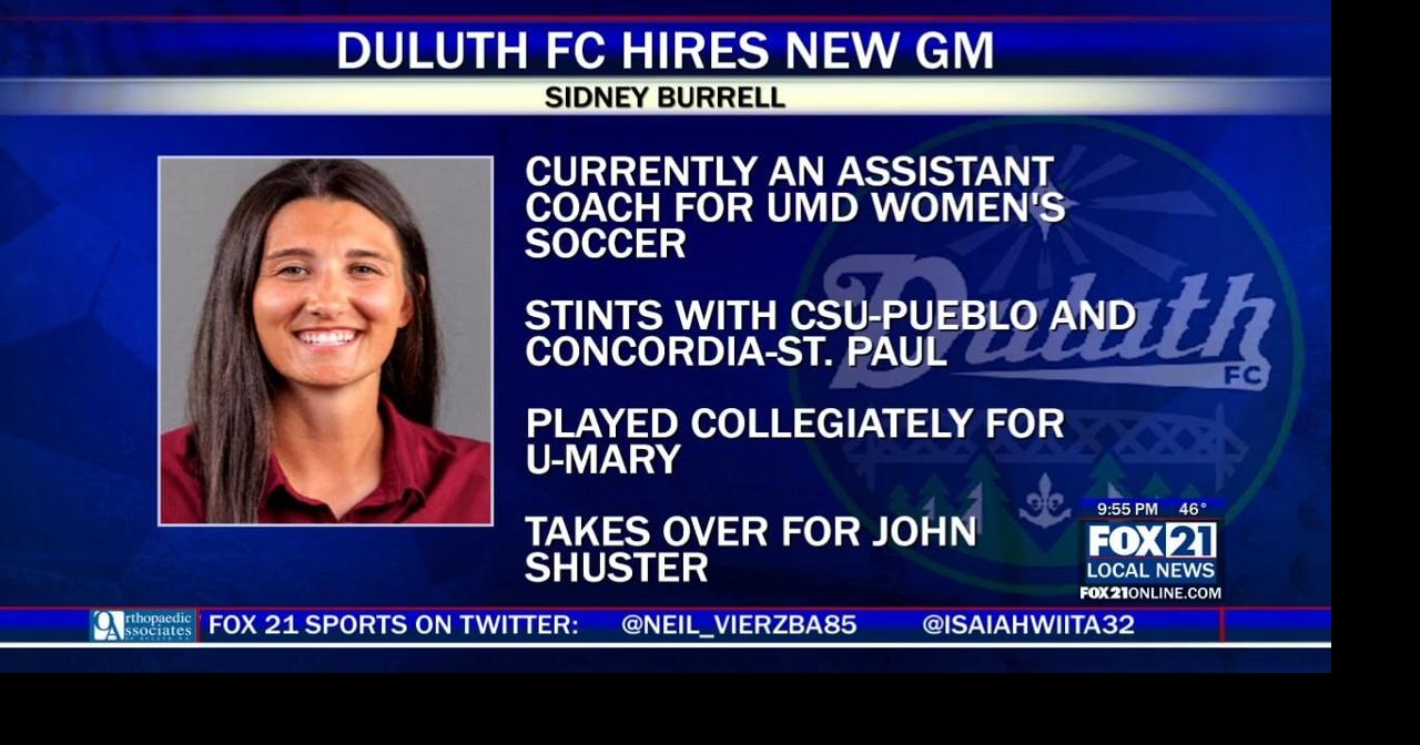 Duluth FC names Sidney Burrell as general manager for upcoming season ...