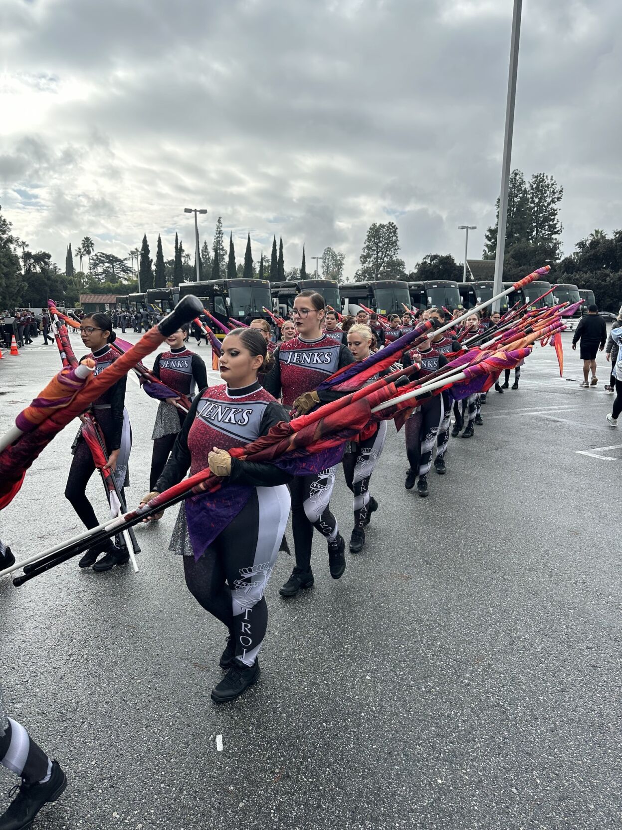 Photos: Jenks band marches in Rose Parade | News | fox23.com
