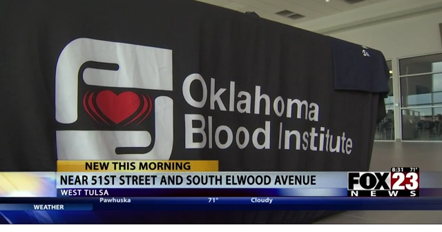OBI hosts blood drive benefiting Tulsa Police Foundation | News | fox23.com