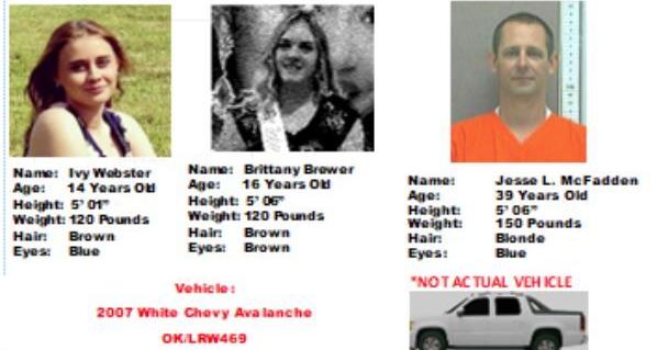 Emergency alert issued for 2 missing girls in Oklahoma | Local & State ...