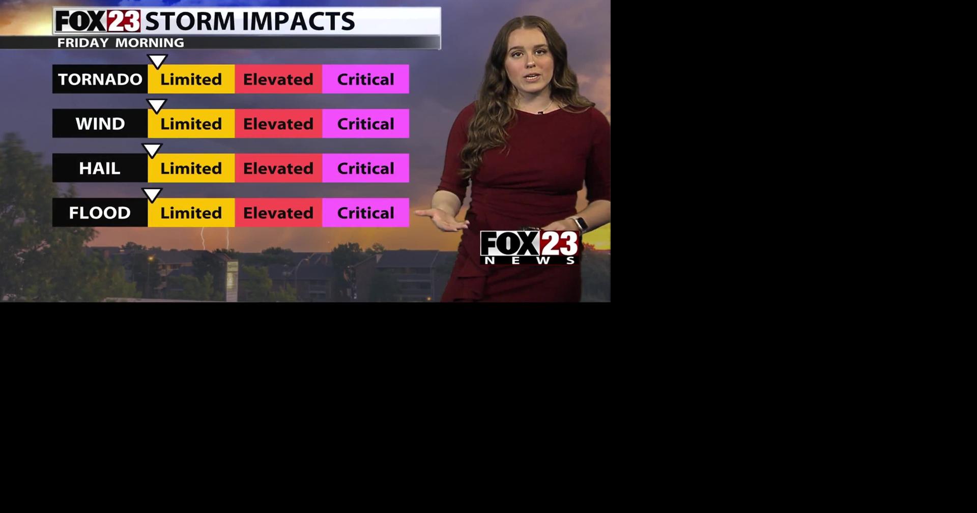 FOX23 Thursday Afternoon Forecast | Weather | fox23.com