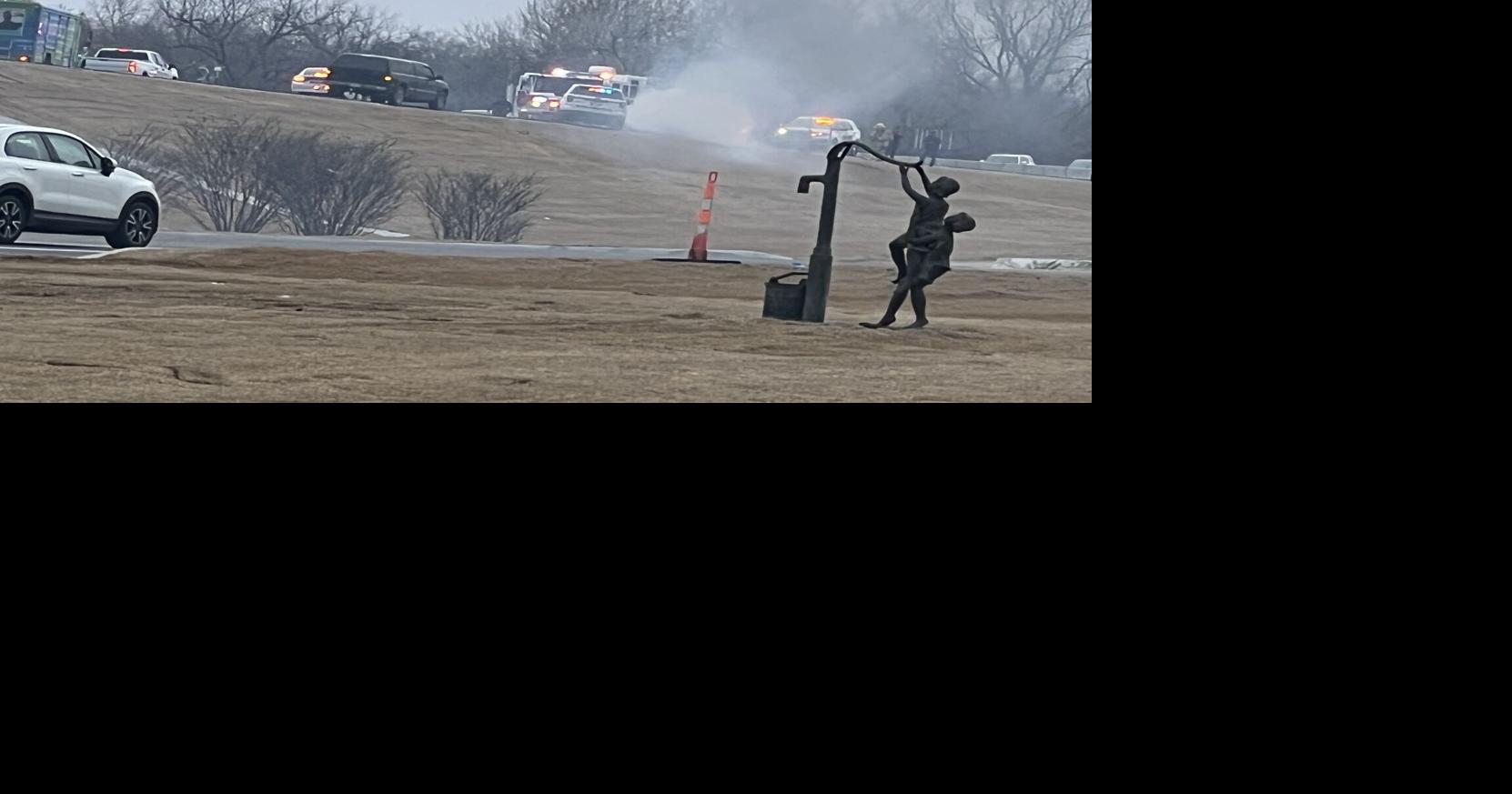 Owasso Fire respond to vehicle fire on Highway 169 | News | fox23.com