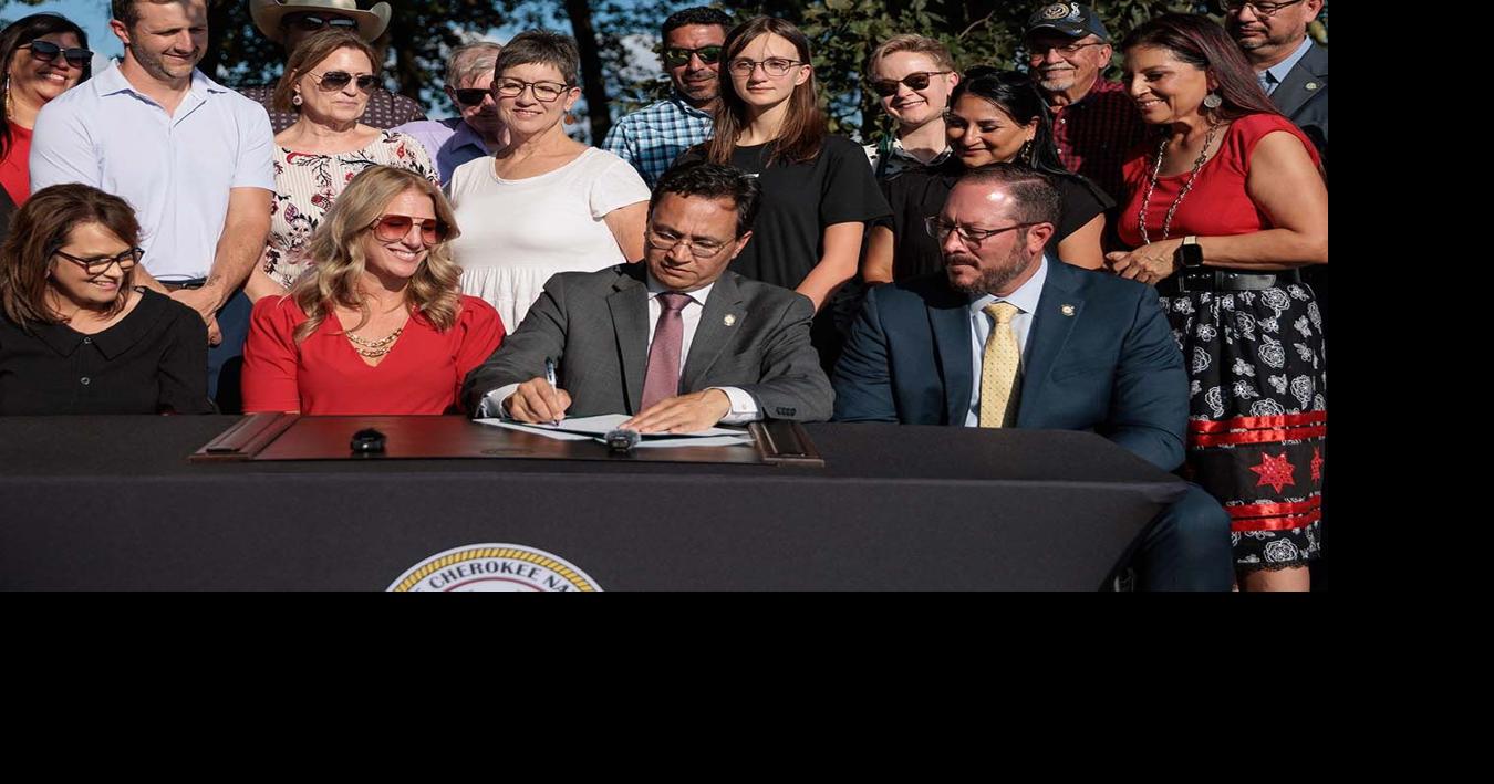 Cherokee Nation signs historic Cemeteries Preservation Act into law ...