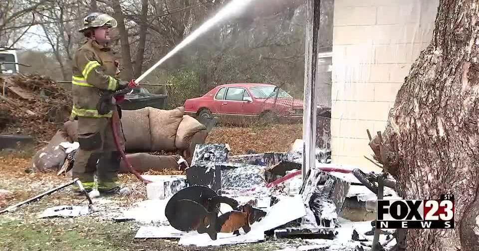 Firefighters transport water almost a mile to reach Turley house fire ...