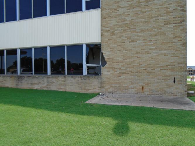 Photos: Bartlesville church damaged after propane tank depressurizes ...