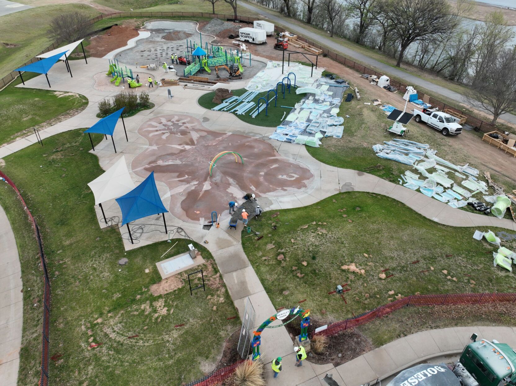 Improvements near completion at Bixby's Bentley Park | News | fox23.com
