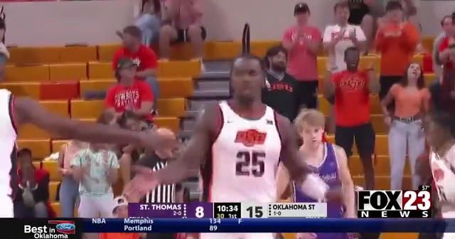 OSU rolls past St. Thomas | Sports | fox23.com