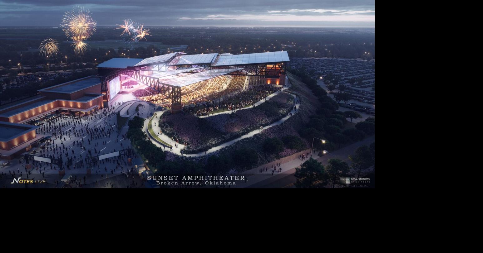 City of Broken Arrow shares conceptual renderings of amphitheater being ...